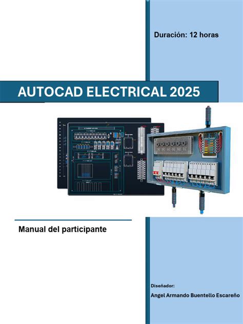 Manual Participante Autocad Electrical 2025 Pdf Ingenieria Eléctrica