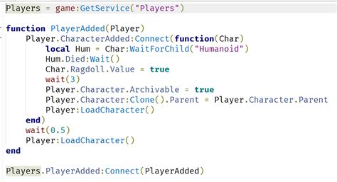 Why Cant I Create A Ragdoll Rig On R15 When The Character Spawns