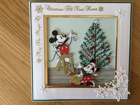 Vintage Mickey Mouse Christmas Card Mickey Mouse Christmas Christmas