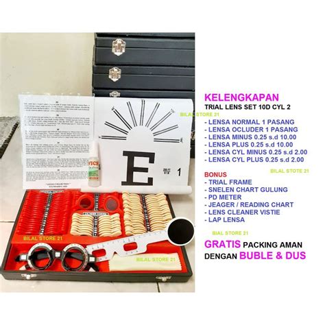 Jual Alat Periksa Mata Alat Refraksi Mata Alat Kir Mata Test Book