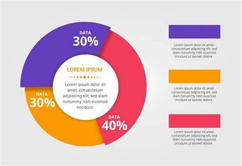 Editable Pie Charts For Infographic Design Infographic Chart Images