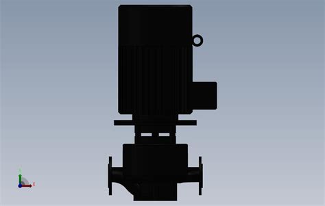 管道泵（南方泵）td50 50g2（11kw）solidworks 2016模型图纸下载 懒石网