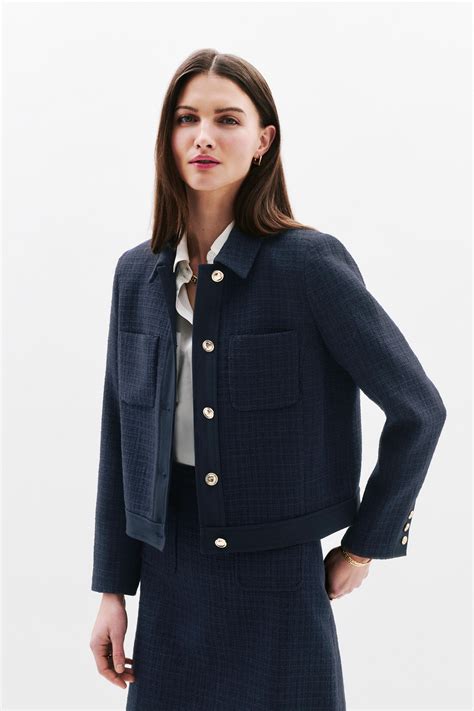 Veste Vonetta Bleu Marine Femme