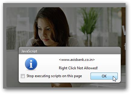 Blocking Right Click On Your Website