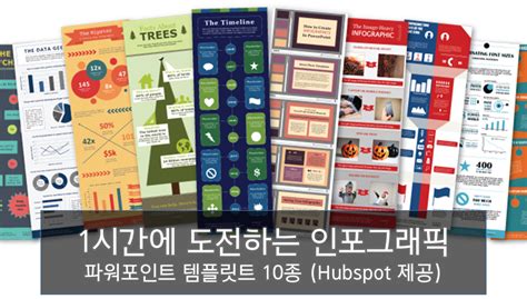 1시간안에 파워포인트로 인포그래픽을 Ppt 템플릿트 10종 아이콘 Free Infographic Templates