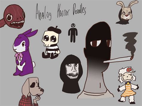 Analog Horror Sketches Ranaloghorror