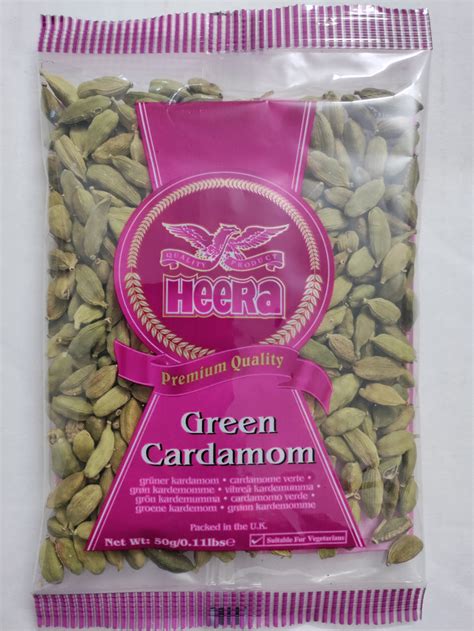 Heera Green Cardamom 50g Indian Markt