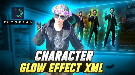 Pubg Character Glow Effect Tutorial Xml Pubg Lobby Edit Xml Youtube