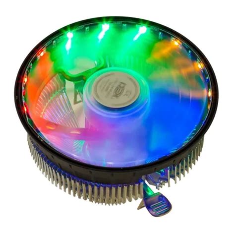 Cooler Fan Para Processador Led Rgb Amd Intel LGA 775 1150 1155 1156
