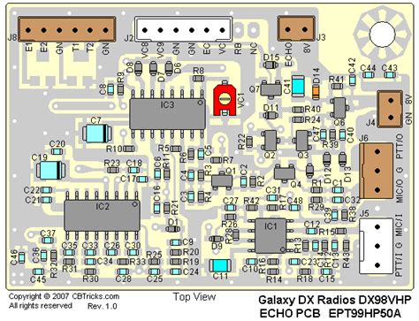 Galaxy DX Radios DX VHP Service Manual