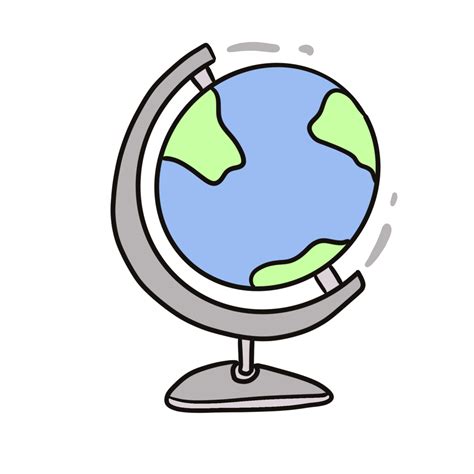 Cute Globe For Teacher 12623636 Png