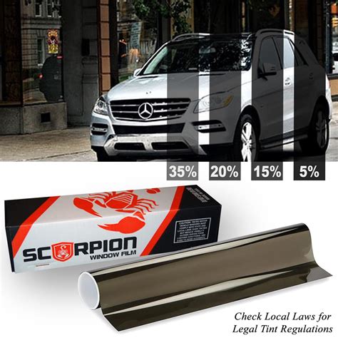 Scorpion Window Tint Shield Series Nano Ceramic 2 Ply 20 36″ X 100