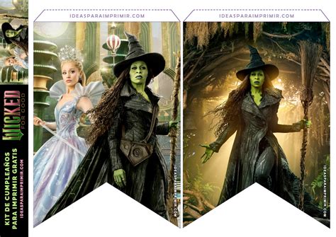 Decoración De Cumpleaños De Wicked Para Imprimir Gratis Wicked For