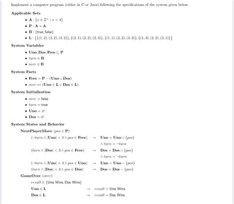 implement a computer program either in cor java