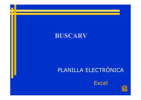 función BUSCARV