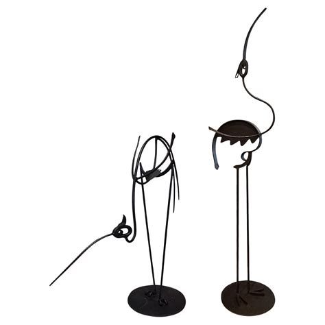 Pair Of Midcentury Danish Teak Dancer Sculptures At 1stdibs Teake Dancer