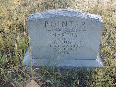 Martha Ann Stouard Pointer 1885 1936 Mémorial Find A Grave