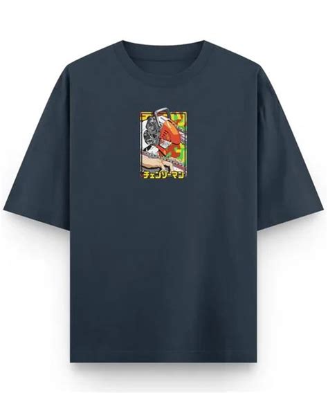 Chainsaw Man Oversized T Shirt Swag Shirts