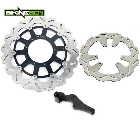 BIKINGBOY 320mm Front 260mm Rear Discs Disks Rotors Bracket For Honda