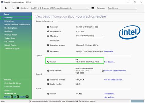 How To Verify The Supported OpenGL Versions Of The Graphics Card PIX4Dmapper
