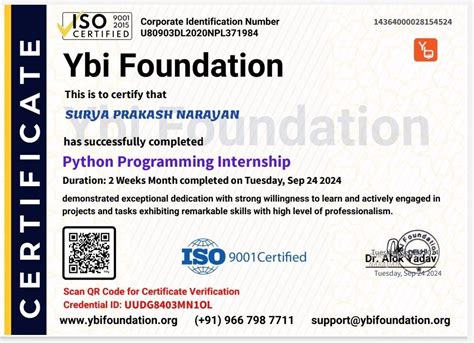 Surya Prakash Narayan On Linkedin I Am Excited To Share That I Have Completed A Python Programming