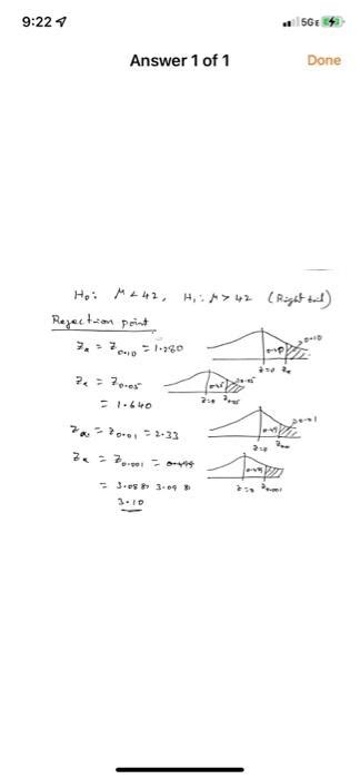 c using the information in part b calculate the