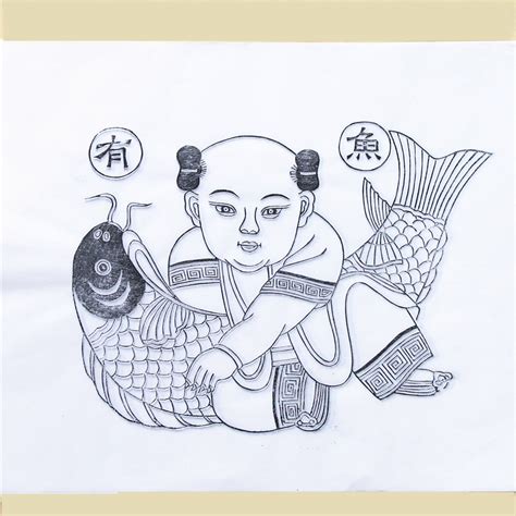 年画黑白 年画的由来 伤感说说吧