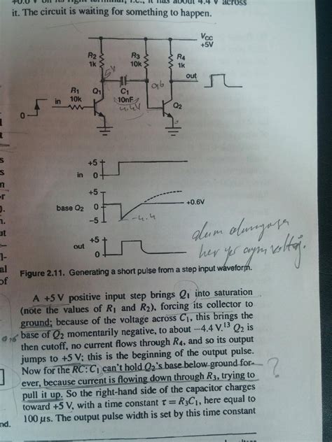 Capacitor Pulse Generator I Art Of Electronics Electrical Engineering Stack Exchange