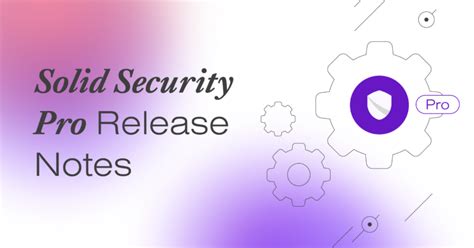 Solid Security Pro 850 Release Enhanced Security With New Account