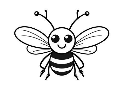 Adorable Bug Coloring Coloring Page