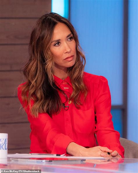 Myleene Klass Shows Off Her Effortless Street Style With A Sheer Grey