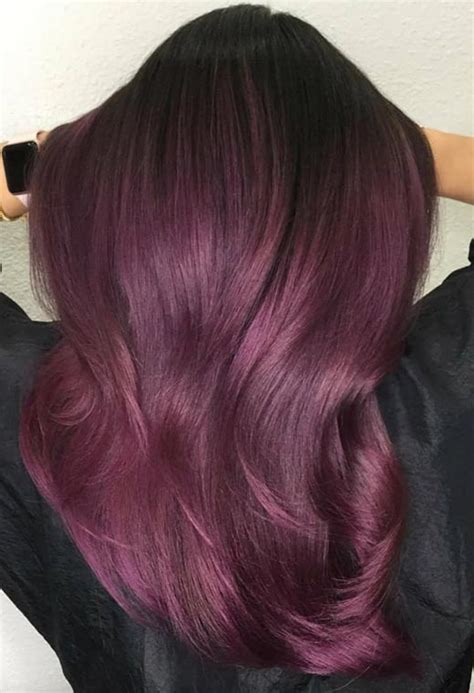 Cabelo Ameixa 2023 Veja 57 Ideias Elegantes De Cores De Cabelo De Ameixa