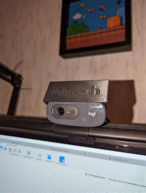 Logitech C270 Webcam Cover By Markus Download Free Stl Model