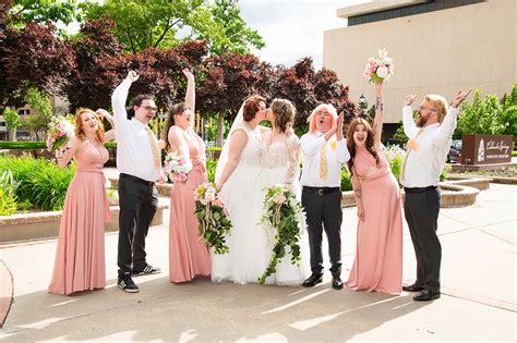 A Breathtaking Trans Wedding With An Adorable Alternative Bouquet Toss