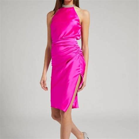 Generation Love Misty Satin Midi Skirt ShopStyle