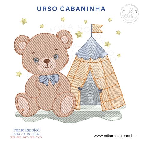 Urso Cabaninha Mika Moka