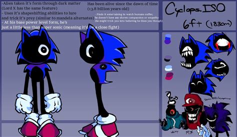 Cyclops ☆ Sonic Fan Art Sonic Sonic Funny