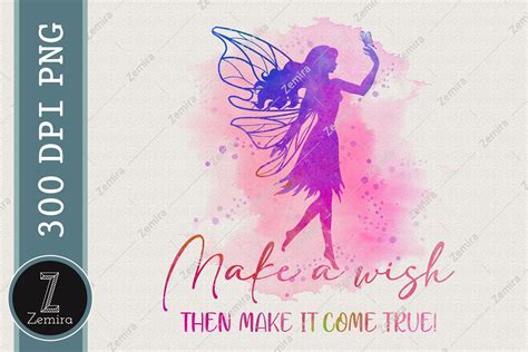 Make A Wish Then Make It Come True By Zemira Thehungryjpeg