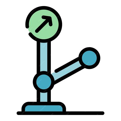 Premium Vector Railway Indicator Icon Outline Railway Indicator