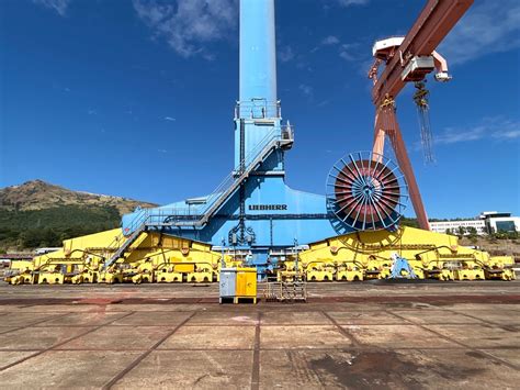 Liebherr Bos 4200 60 Litronic 60 Ton Dockyard And Quay Crane