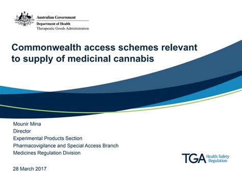 Presentation Commonwealth Access Schemes Relevant To Supply Of