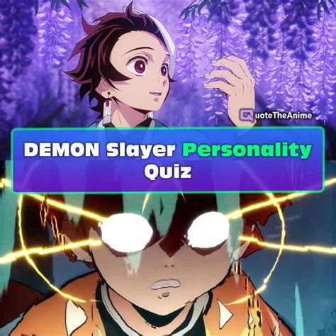 Which Demon Slayer Character Are You Quiz Printable Word Searches