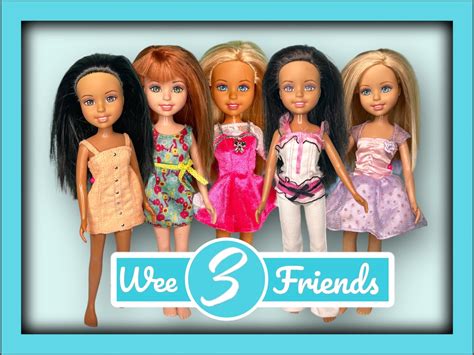 Wee 3 Friends Dolls Stacie Lila Janet By Mattel Etsy