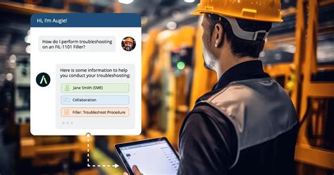 Augie Generative Ai Assistant For Manufacturing Augmentir
