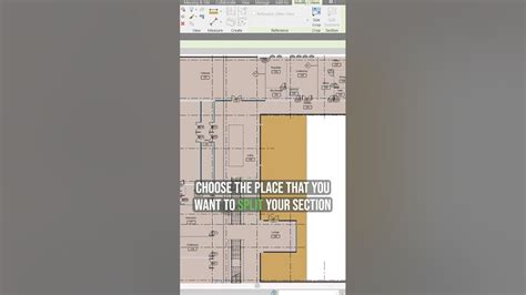 Split Section In Revit Revit Tutorials Youtube