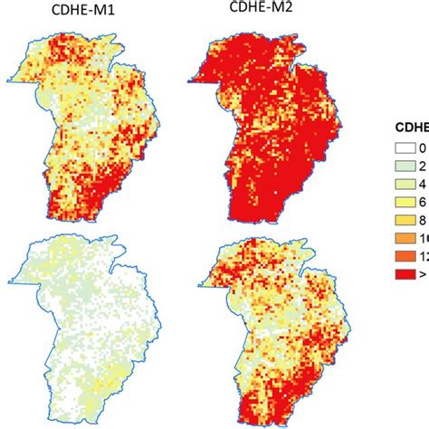 Spatio Temporal Frequency Number Of Occurrences In 39 Years Of Cdhes