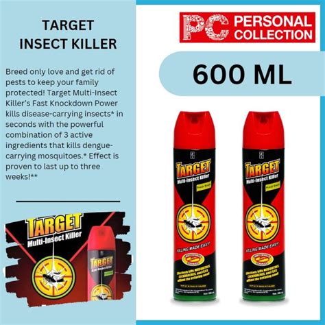 Personal Collection Target Multi Insect Killer 600ml Lazada Ph