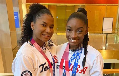 Training With Simone Biles Bff Jordan Chiles Reveals How Gymnastics