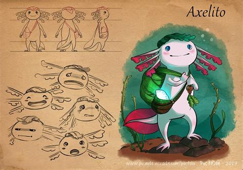 Cdc Axolotl Adventurer By Pochi N Puniah On Deviantart Game Character