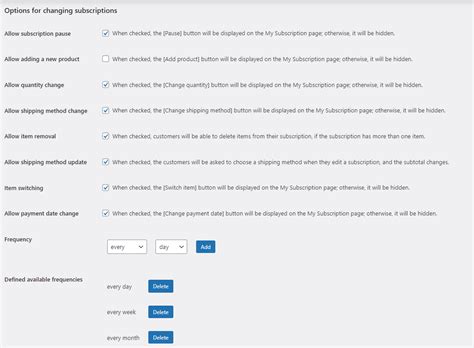 Self Service Dashboard For WooCommerce Subscriptions WooCommerce